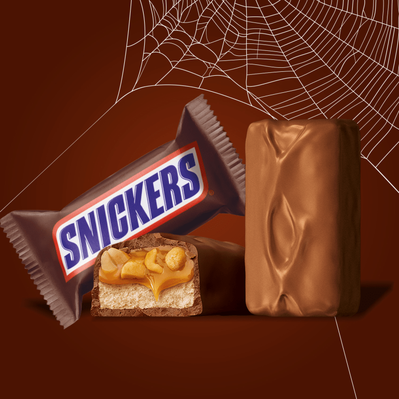 SNICKERS Fun Size Chocolate Candy Bars, 10.59 oz | Halloween-MarsWrigley